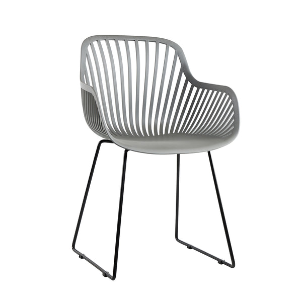 Wally Dining Chair - Grey – Aliss Puerto Rico